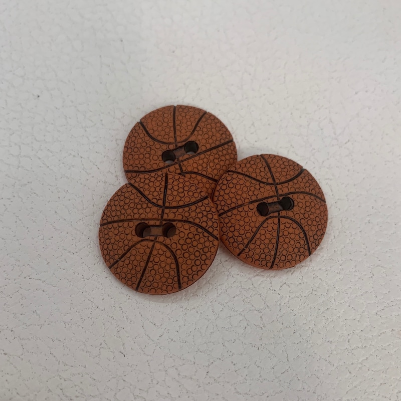 Basketball Buttons - Etsy