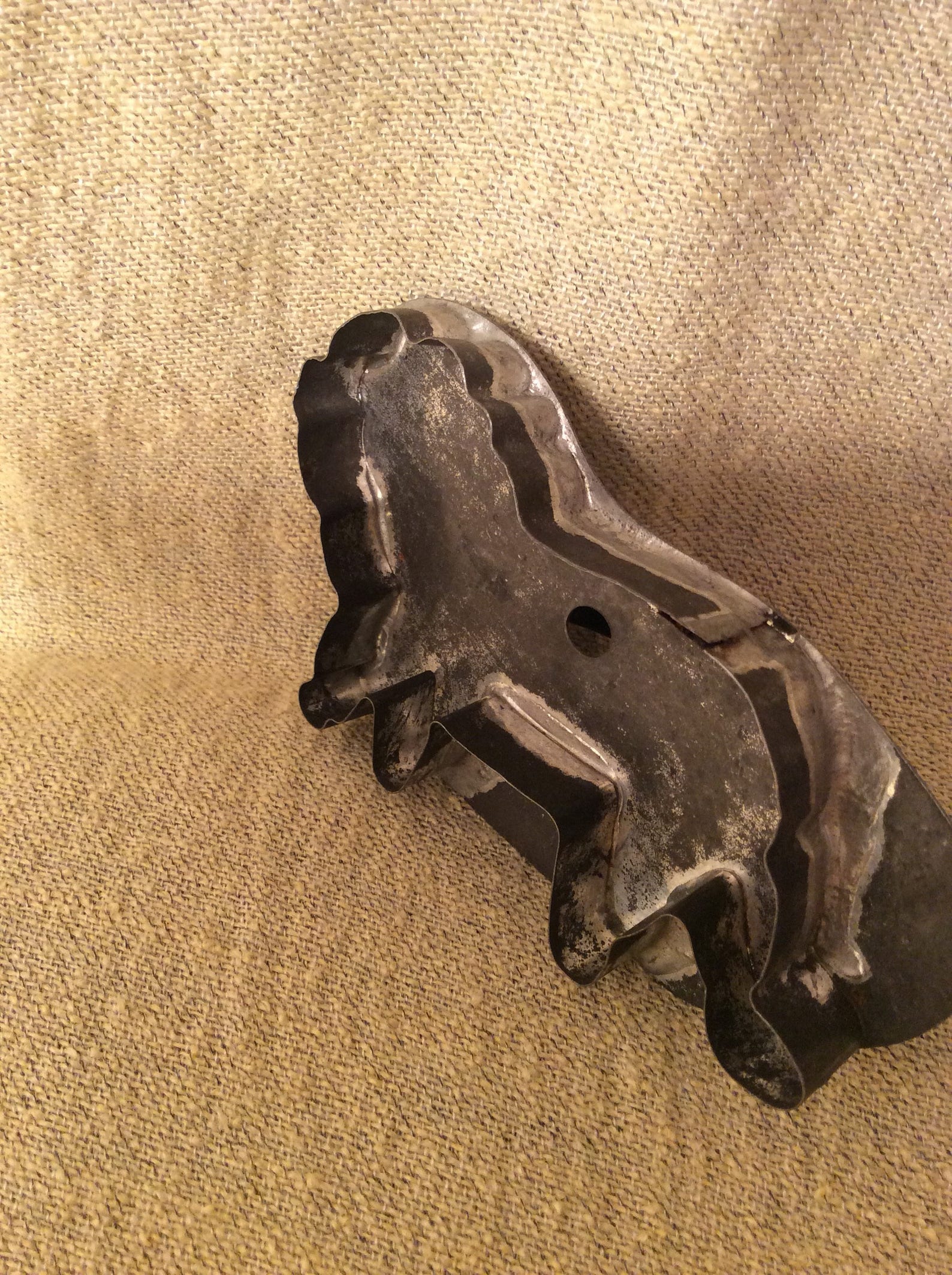 Antique Handmade Tin Lion Cookie Cutter - Etsy