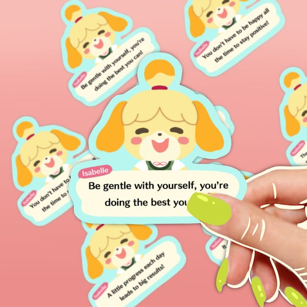 Isabelle Sticker - Etsy