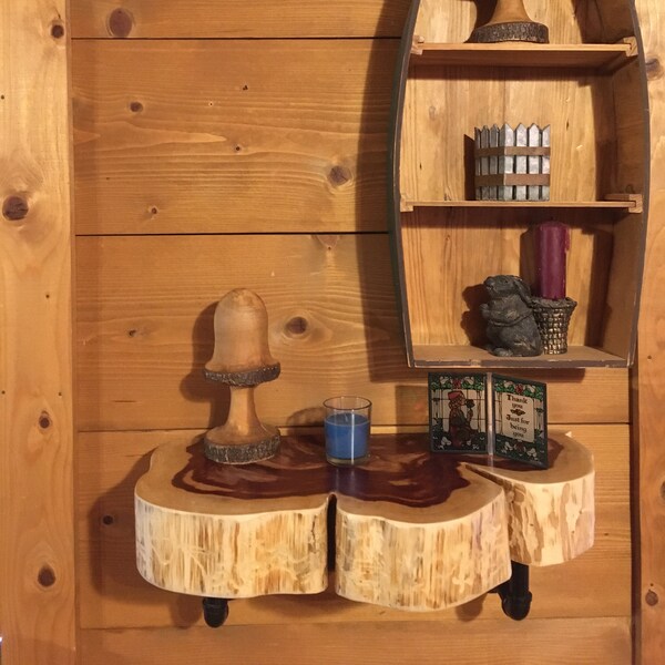 Live Edge Shelf - Etsy