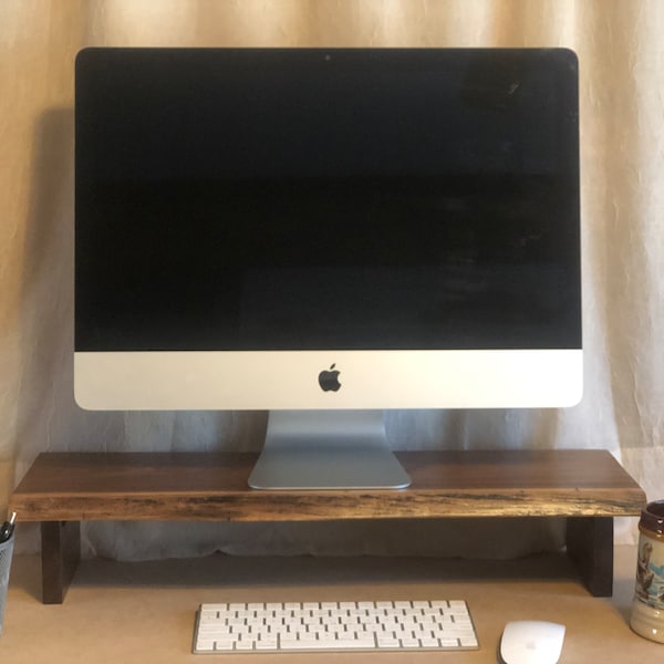 Live Edge Wood Riser - Etsy