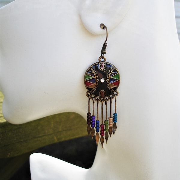 Shield Earrings - Etsy