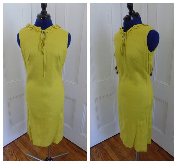 vintage 1960s yellow mod - Gem