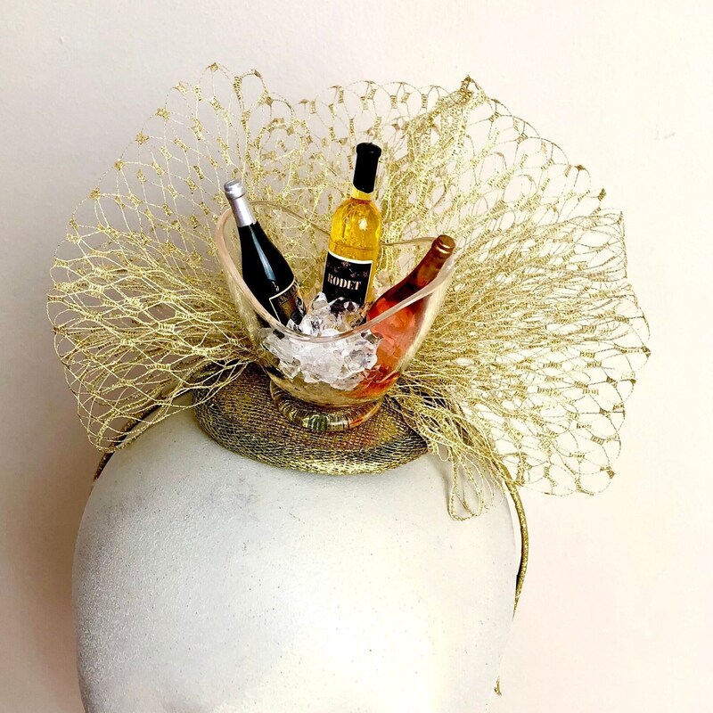 Wine Derby Hat - Etsy