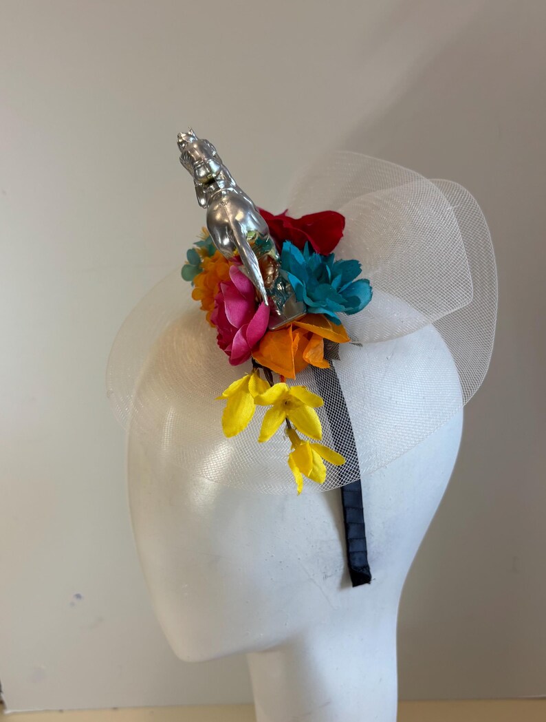 Horse Fascinator- Racing Hat- Polo Match - Etsy
