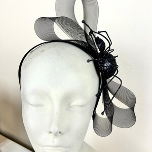 Spider Headband- Black Widow Bow- Halloween - Spider Costume - Etsy