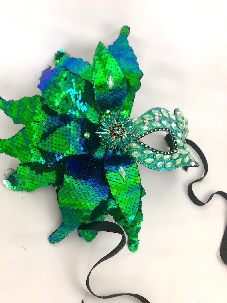 Mermaid Masquerade Mask Costume Shell Under the Sea - Etsy