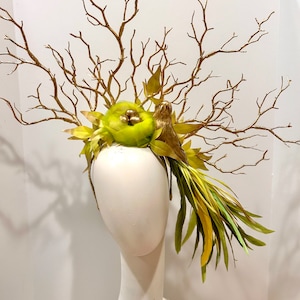 Bird Nest Headband- Gold Fascinator - Etsy