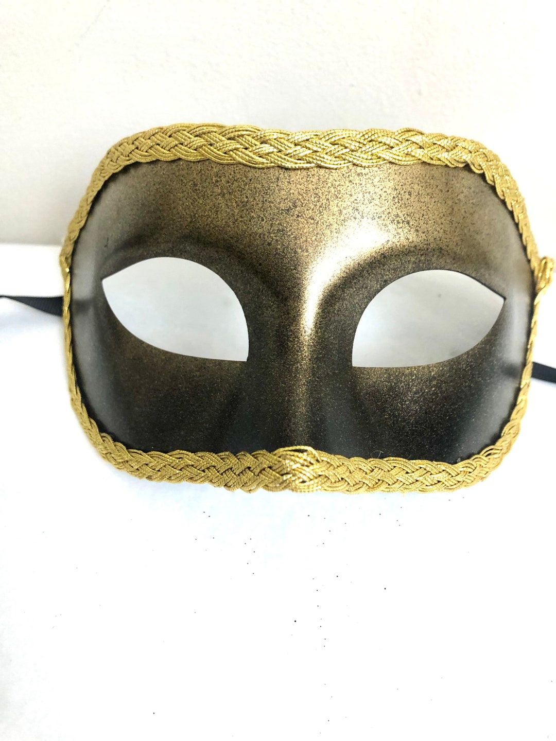 Mens Gold Masquerade Mask -party Mask- - Etsy