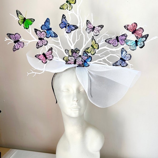 Butterfly Derby Hat - Etsy
