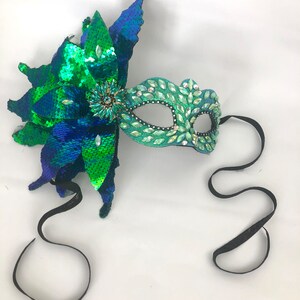 Mermaid Masquerade Mask Costume Shell Under the Sea mermaid Parade - Etsy