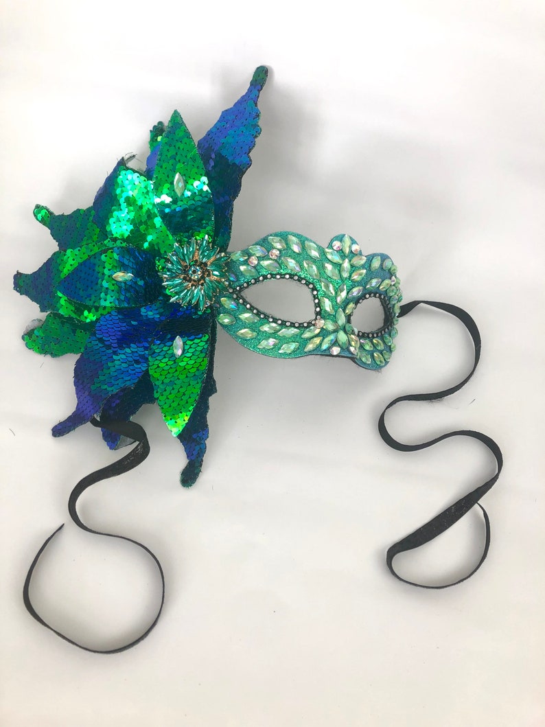 Mermaid Masquerade Mask Costume Shell Under the Sea - Etsy