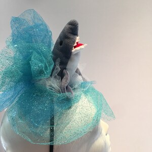 Shark Costume- Fish Hat- Fascinator - Etsy