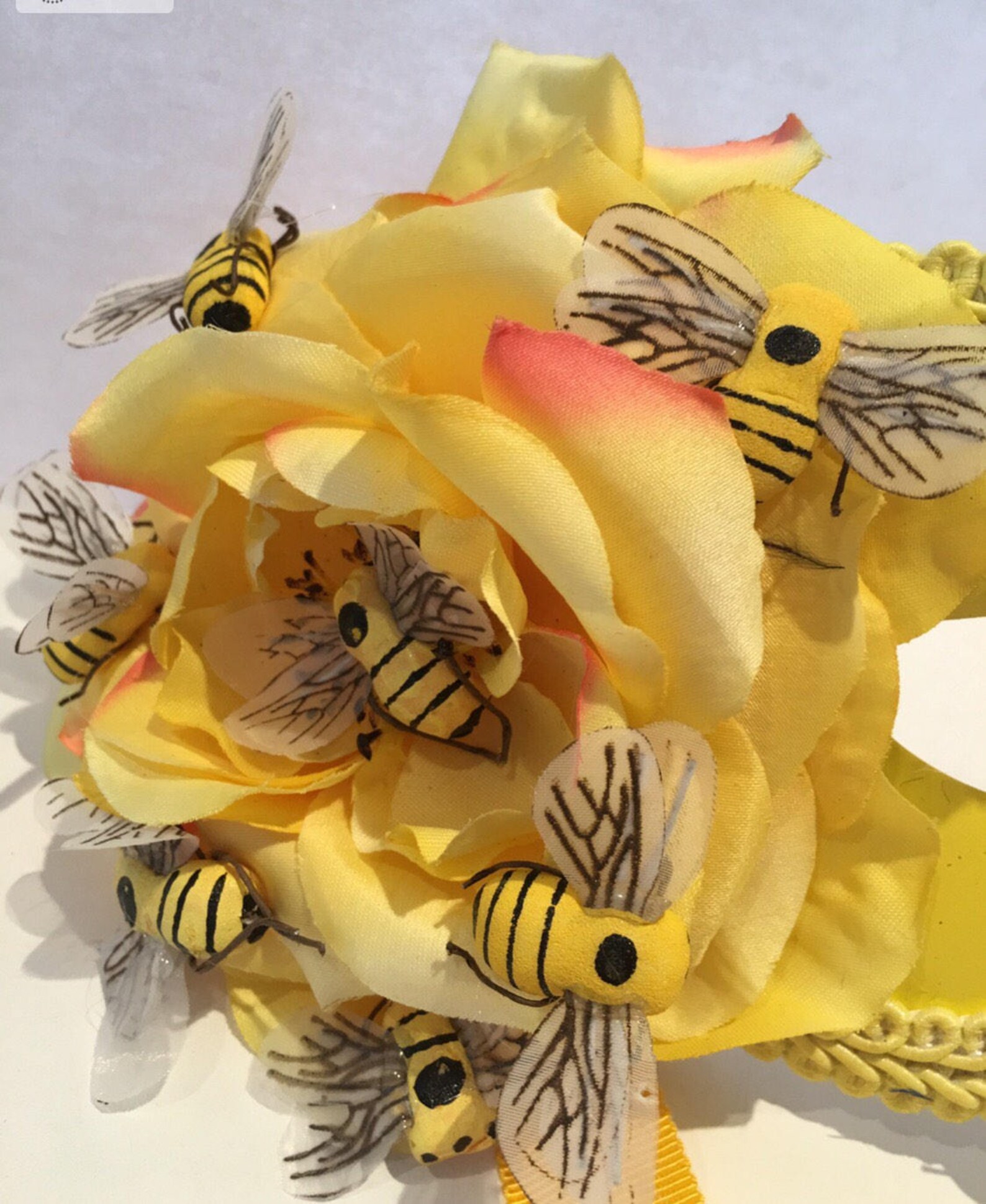 Yellow Masquerade Mask Bee Costume bumble Bee Mask | Etsy