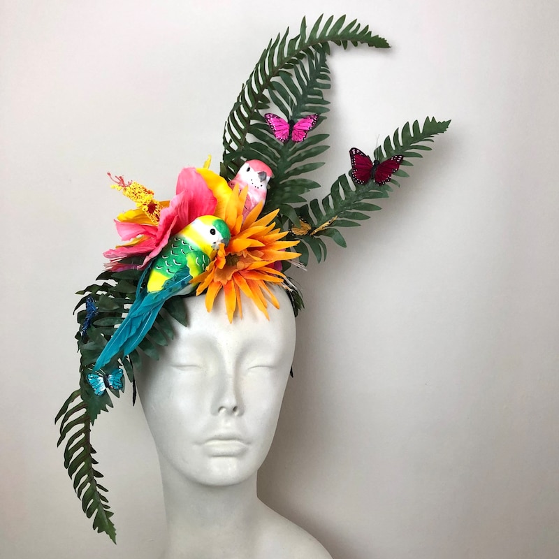 Tropical Headpiece - Etsy