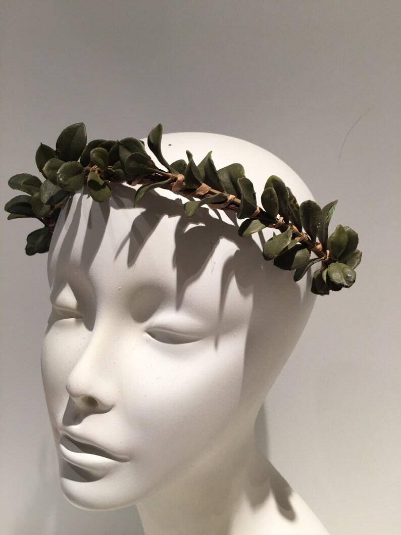Caesar Headpiece Leaf Crown Goddess Headdress - Etsy