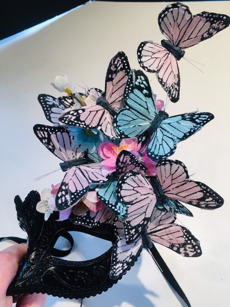 Pastel Masks Butterfly Costume Masquerade Party - Etsy