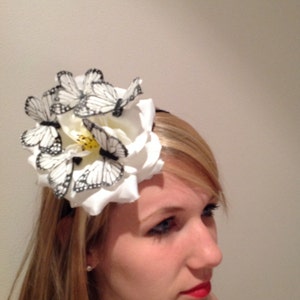 Butterfly Fascinator- Mini Derby Headpieces - Etsy
