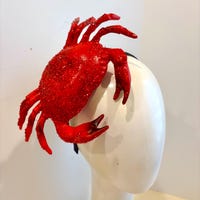 Crab Paper Crown, Crab Paper Hat for Kids, Ocean Party Headband, Crab ...