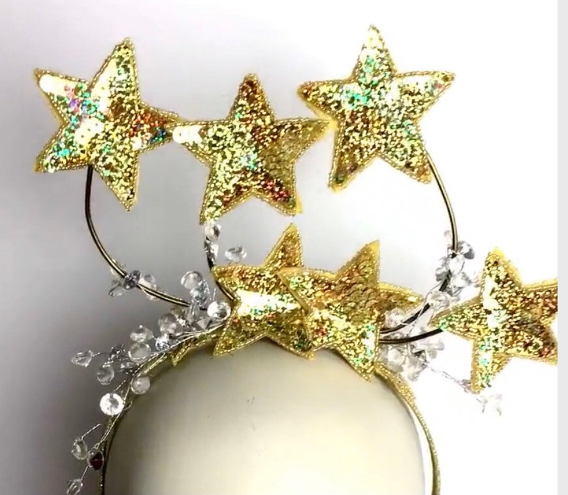 Star Headdress constellation Headband Shooting Star | Etsy