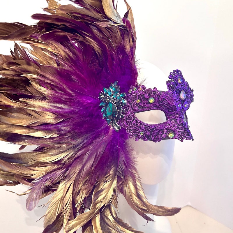 Purple Mask - Etsy