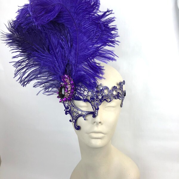 Purple Mask - Etsy