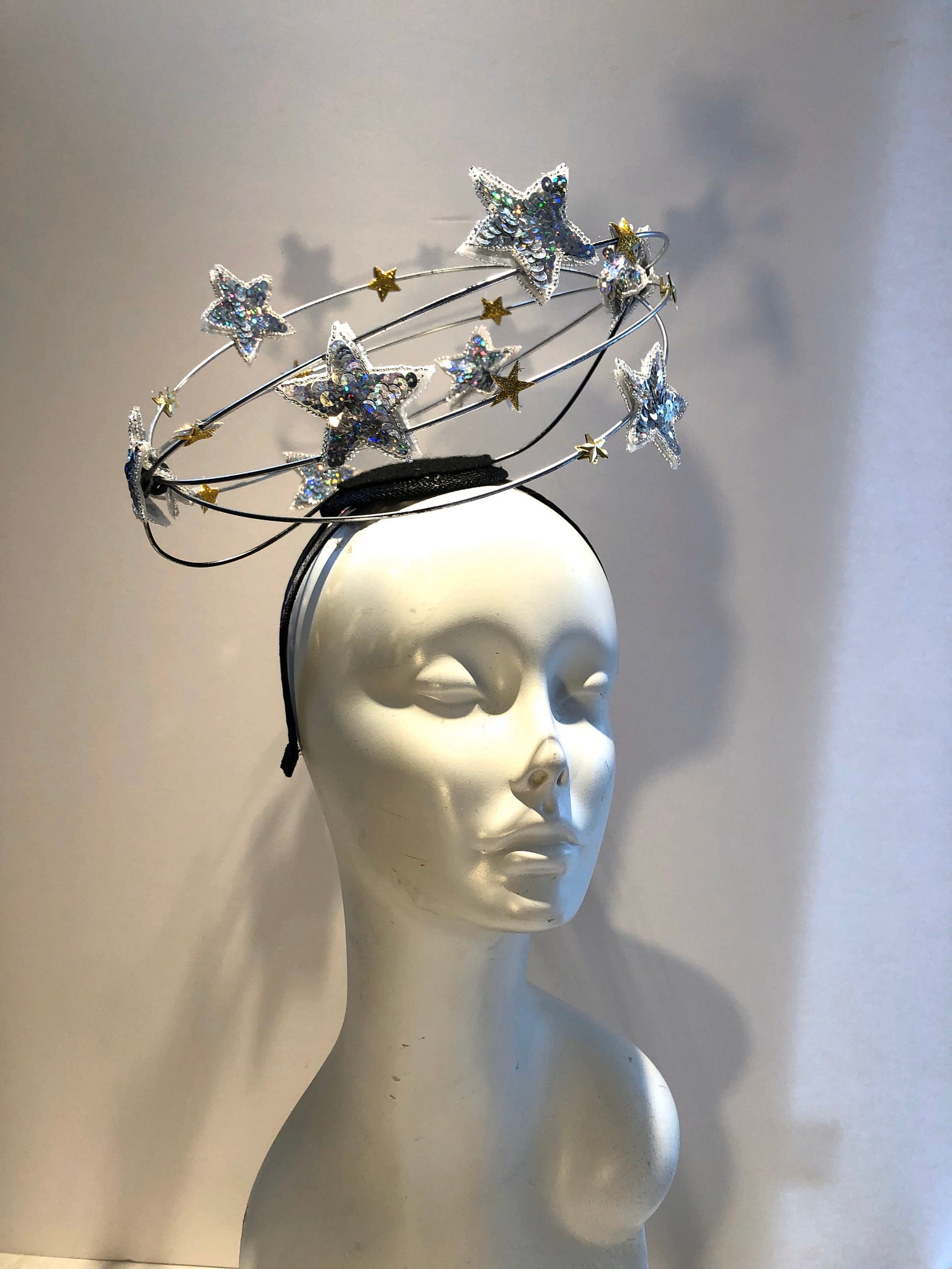 Galaxy Headband Star Headdress Space Constellation | Etsy