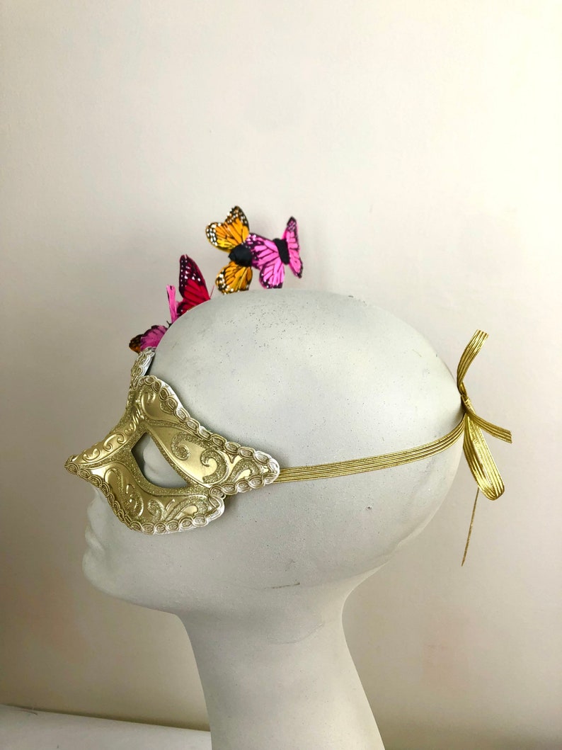 Butterfly Mask Pastel Masquerade Party Mardi Gras flowers - Etsy