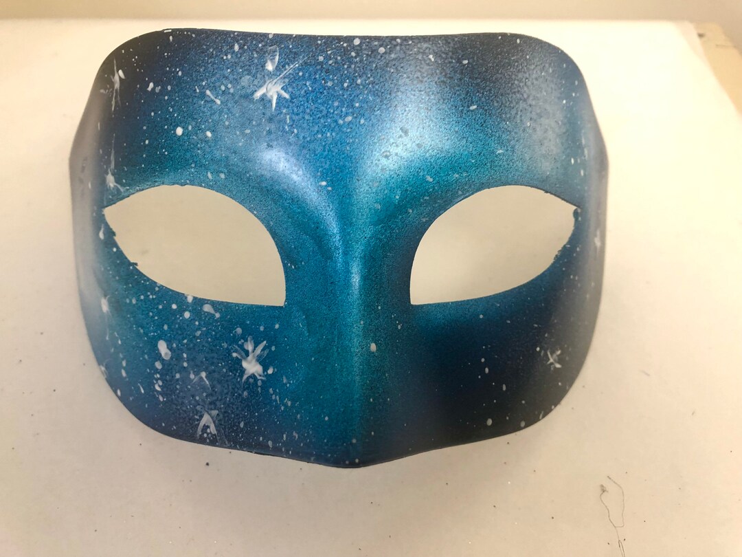 Star Masquerade Mask- Galaxy- Mens Mask - Etsy