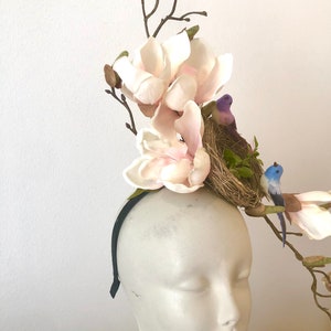Bird Nest Headband- Garden Fascinator- Hat Lunch - Etsy