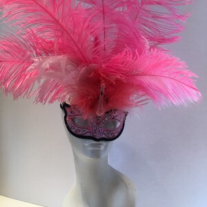 Flamingo mask Mardi Gras mask Masquerade | Etsy
