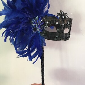 Masks on a Stick- Mask for Glasses - Etsy