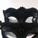 Small Masquerade Mask Black Masks - Etsy