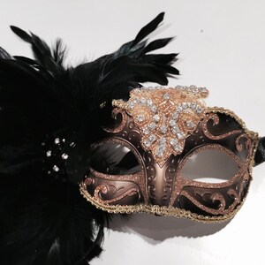 Black Masquerade Mask Custom Mask - Etsy