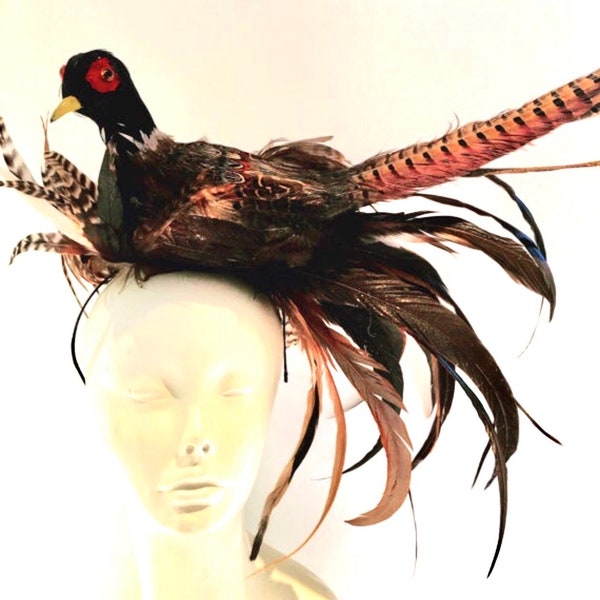 Pheasant Fascinator - Etsy