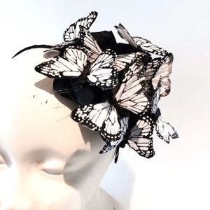 Butterfly Fascinator- Mini Derby Headpieces - Etsy