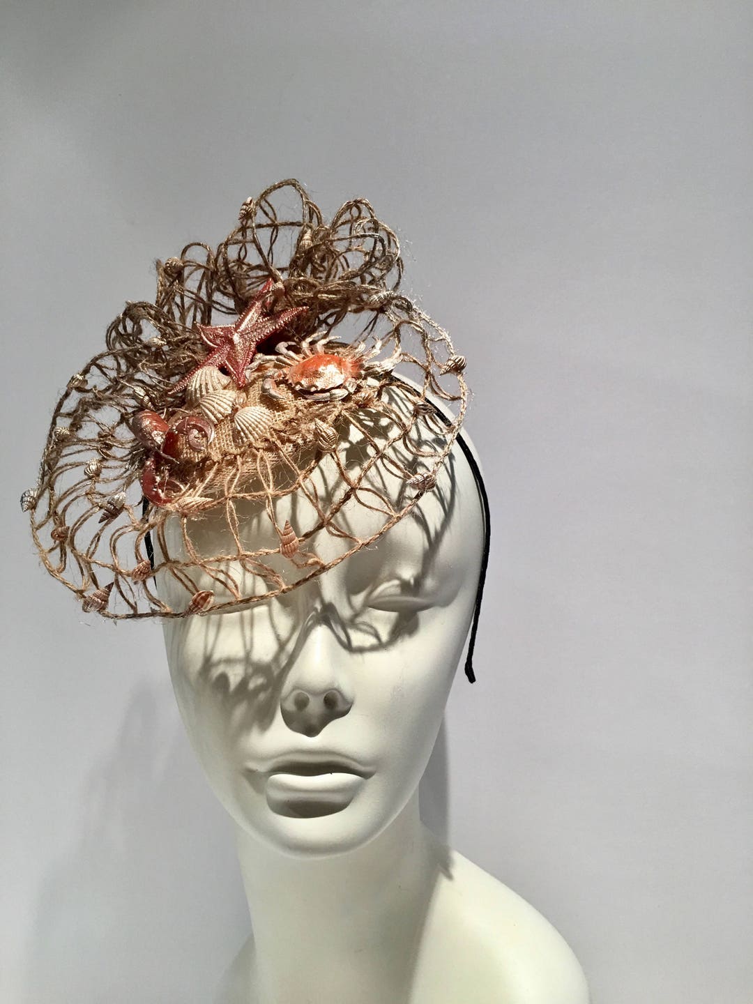 Shell Fascinator -sea Food Festival -crab - Etsy