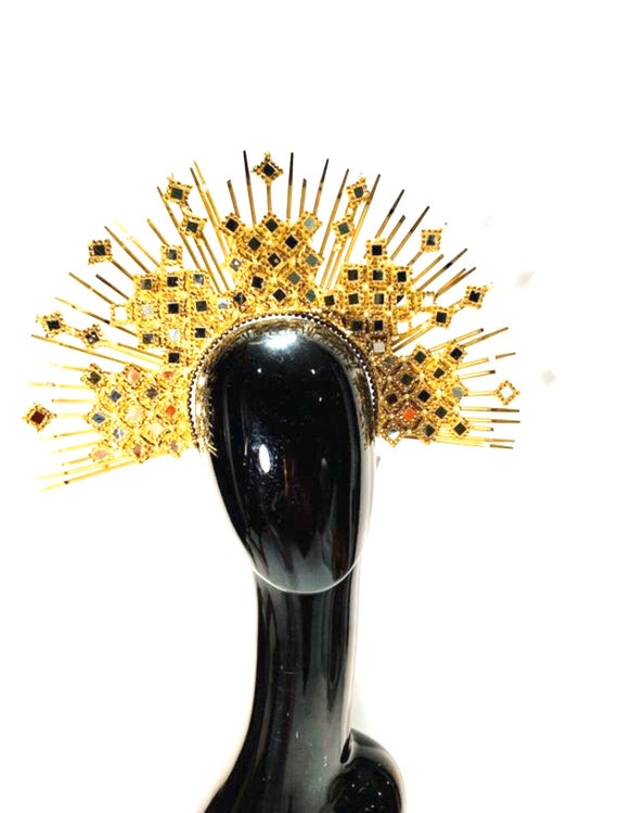 Goddess Headpiece gold Crown Headband | Etsy