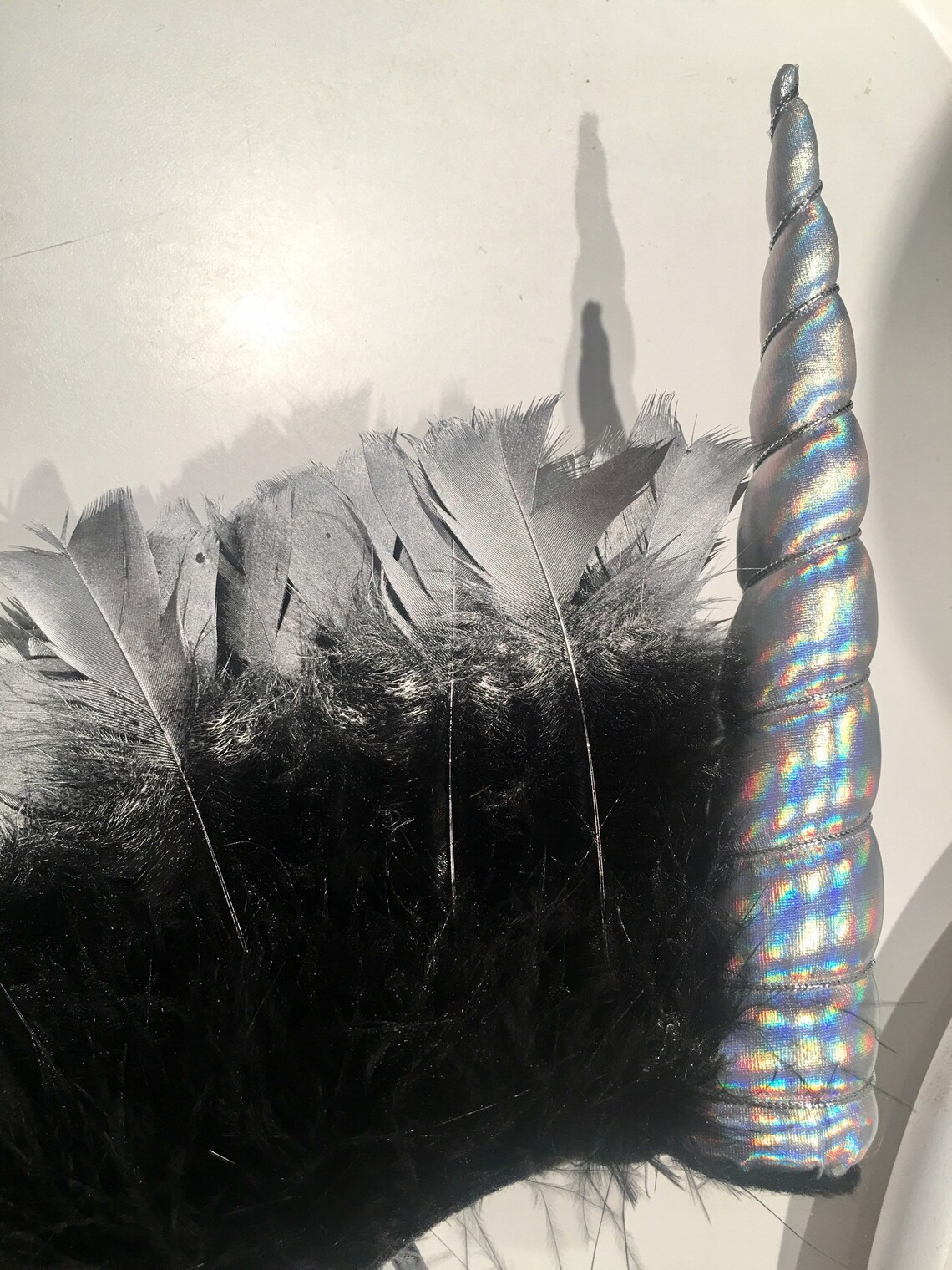 Unicorn Headpiece Festival wear Mohawk Costume | Etsy