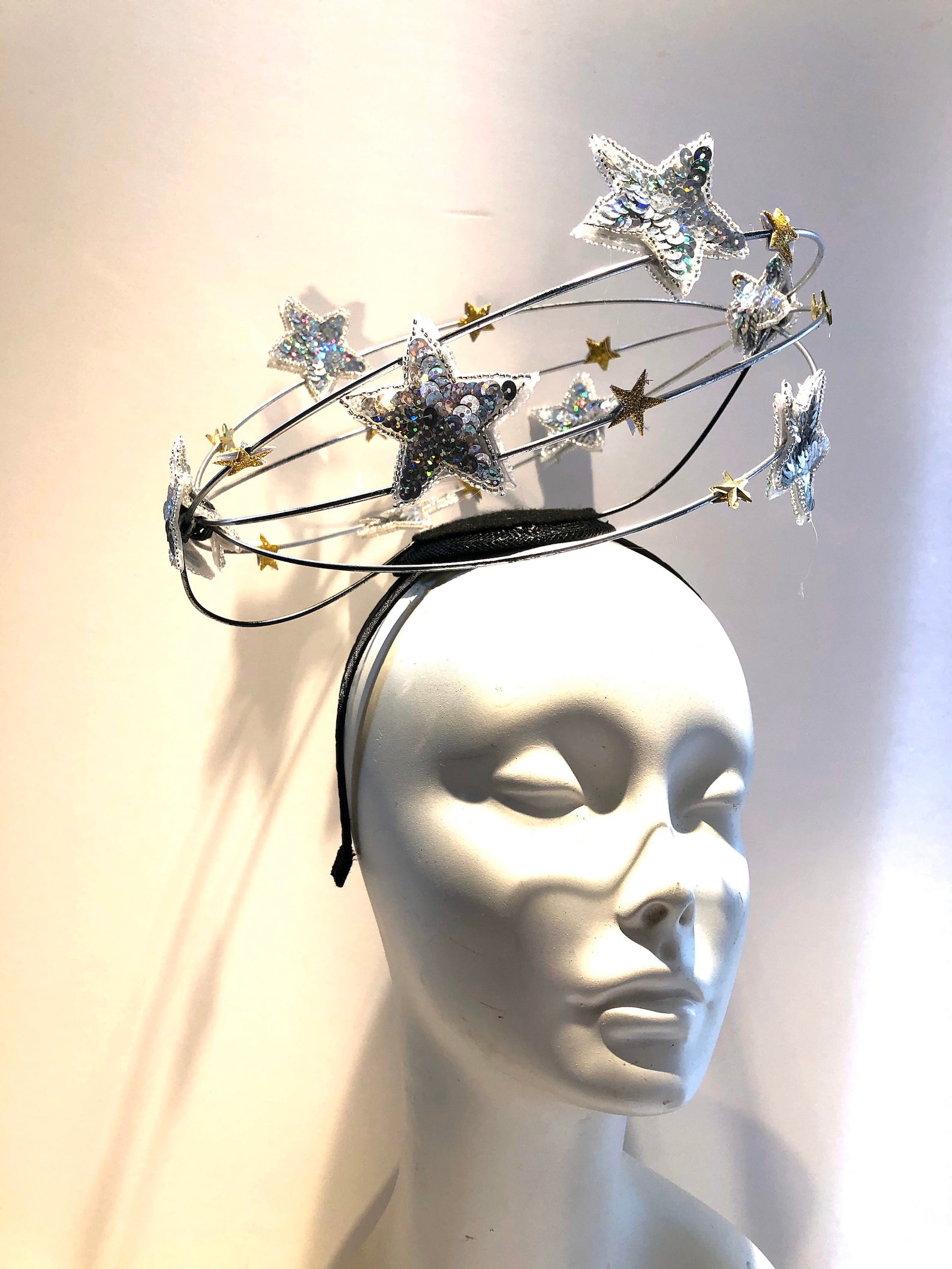 Galaxy Headband Star Headdress Space Constellation | Etsy