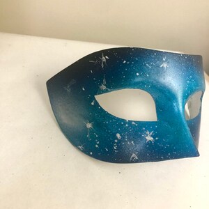Star Masquerade Mask- Galaxy- Mens Mask - Etsy