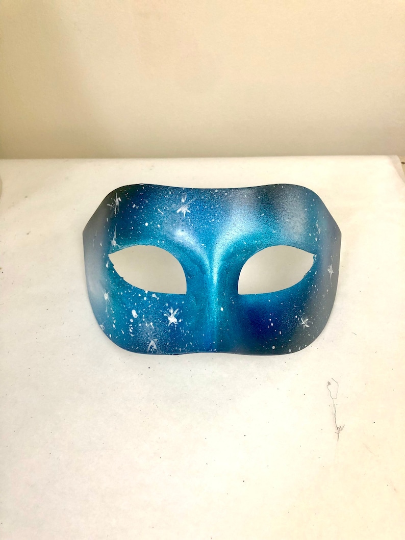 Star Masquerade Mask Galaxy Mens Mask - Etsy