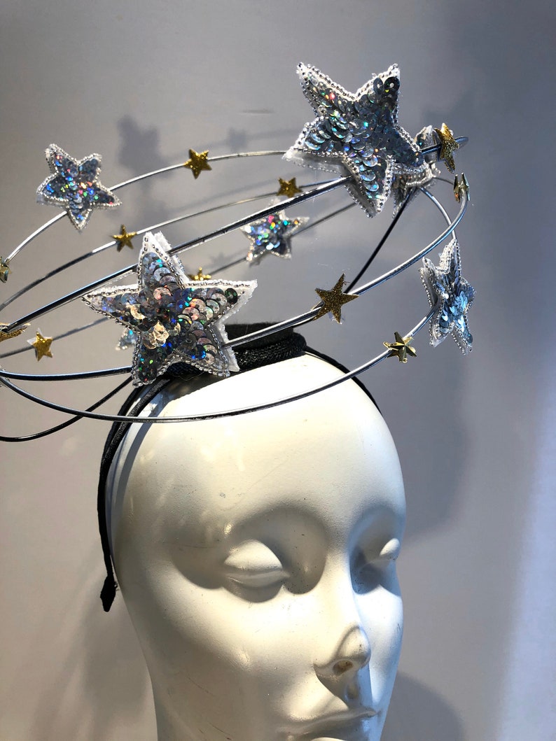 Galaxy Headband Star Headdress Space Constellation - Etsy