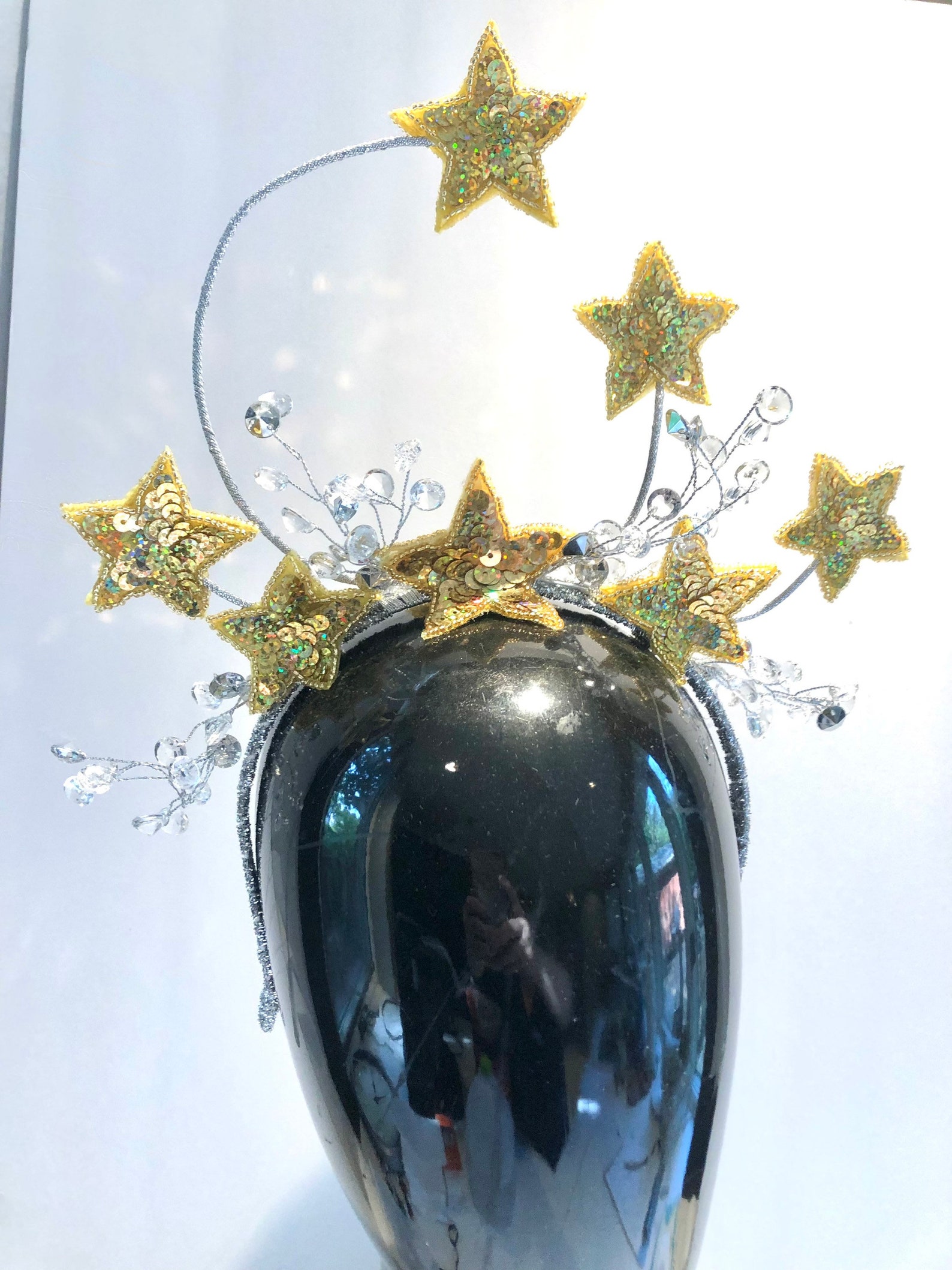 Star Headdress constellation Headband Shooting Star - Etsy