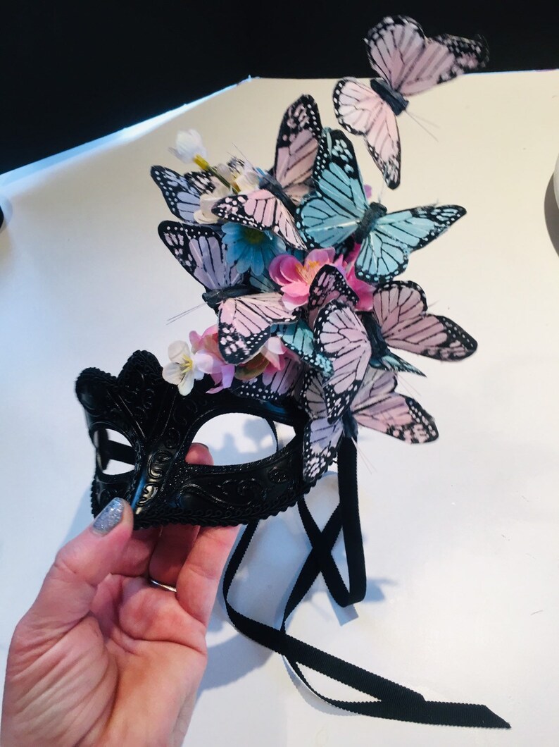 Pastel Masks Butterfly Costume Masquerade Party - Etsy