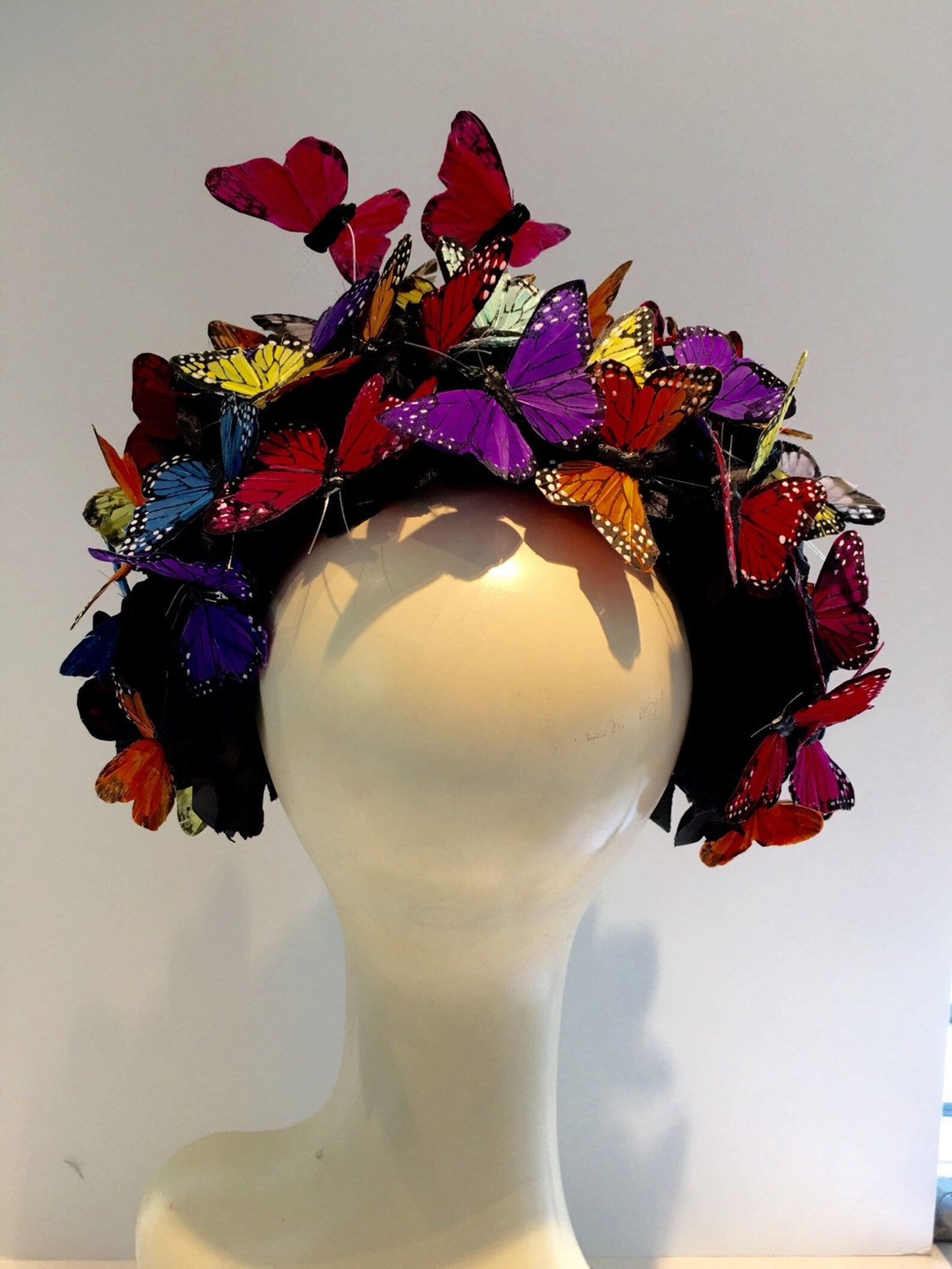 Butterfly Headpiece Derby Fascinator Tea Party Hat - Etsy