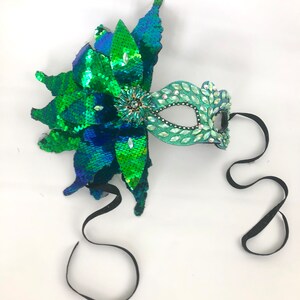 Mermaid Masquerade Mask Costume Shell Under the Sea mermaid Parade - Etsy