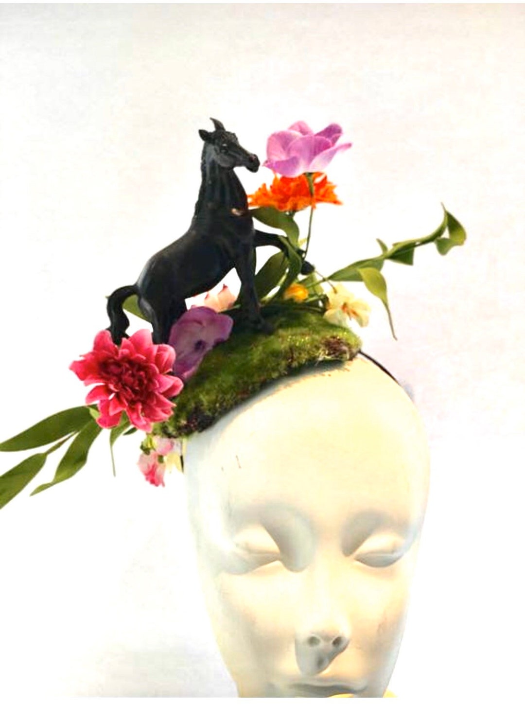 Horse Fascinator- Derby Racing Hat- Horse Lover - Etsy