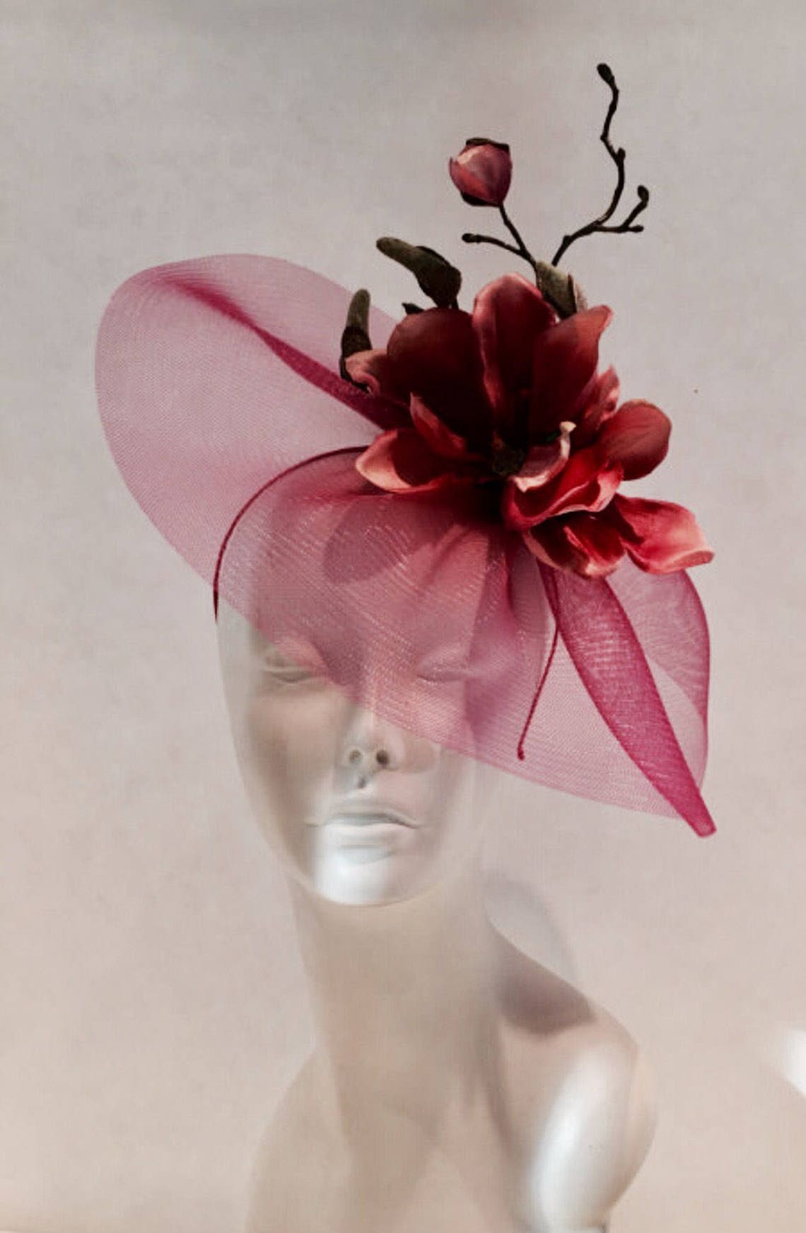 Wine Fascinator Derby Cocktail Hat tea Party - Etsy