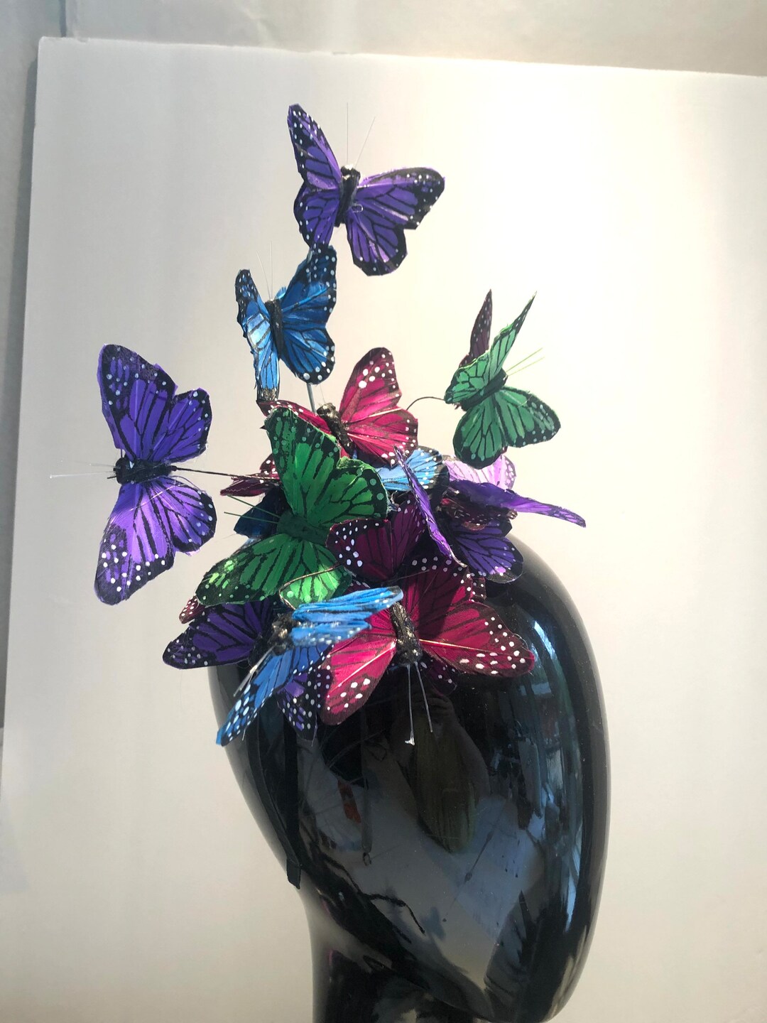 Fascinator- Butterfly Fascinator Headband- Wedding- Tea Party - Etsy